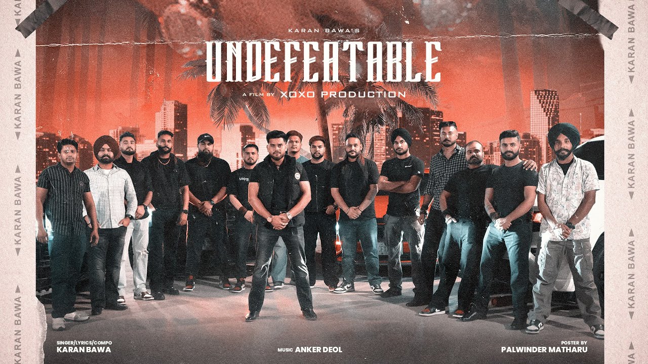 Undefeatable | Karan Bawa | Anker Deol | Punjabi New Song - YouTube