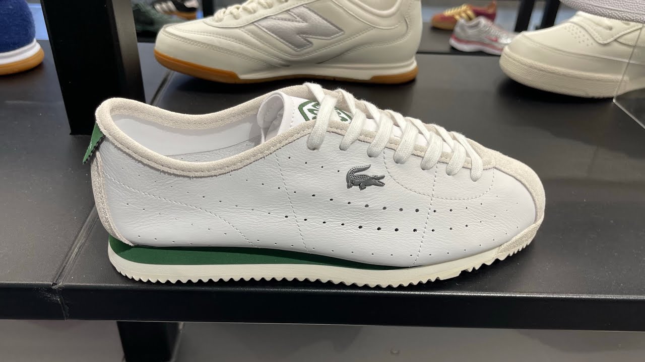 Lacoste Club Low Leather (White/ Dark Green) - Style Code: 49SFA00431R5 ...