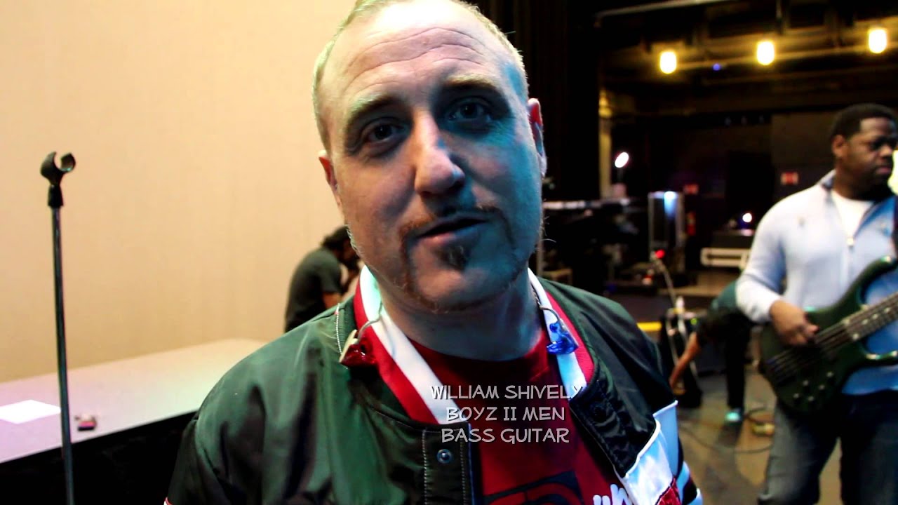 BOYZ II MEN BASSIST 'WILLIAM SHIVELY' DBP SHOUT OUT - YouTube