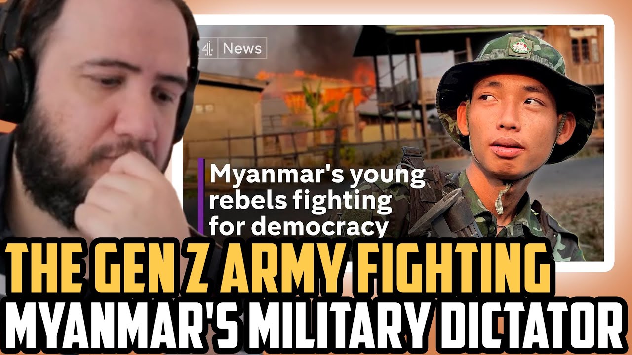 The Gen Z army fighting Myanmar's military dictator | Reaction ...