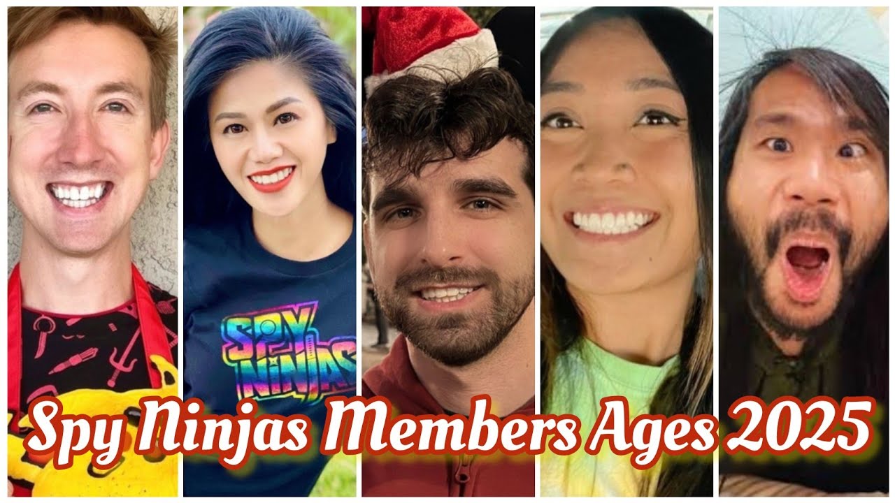 Spy Ninjas Members Real Name And Ages 2025 Revealed - YouTube