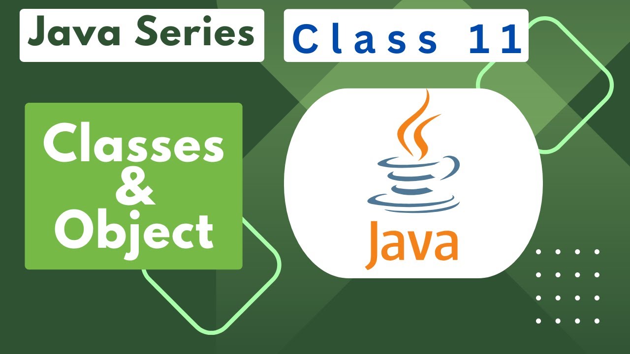 Classes and Objects in Java 🔥 | new Keyword, Constructors, Memory Allocation Explained - YouTube