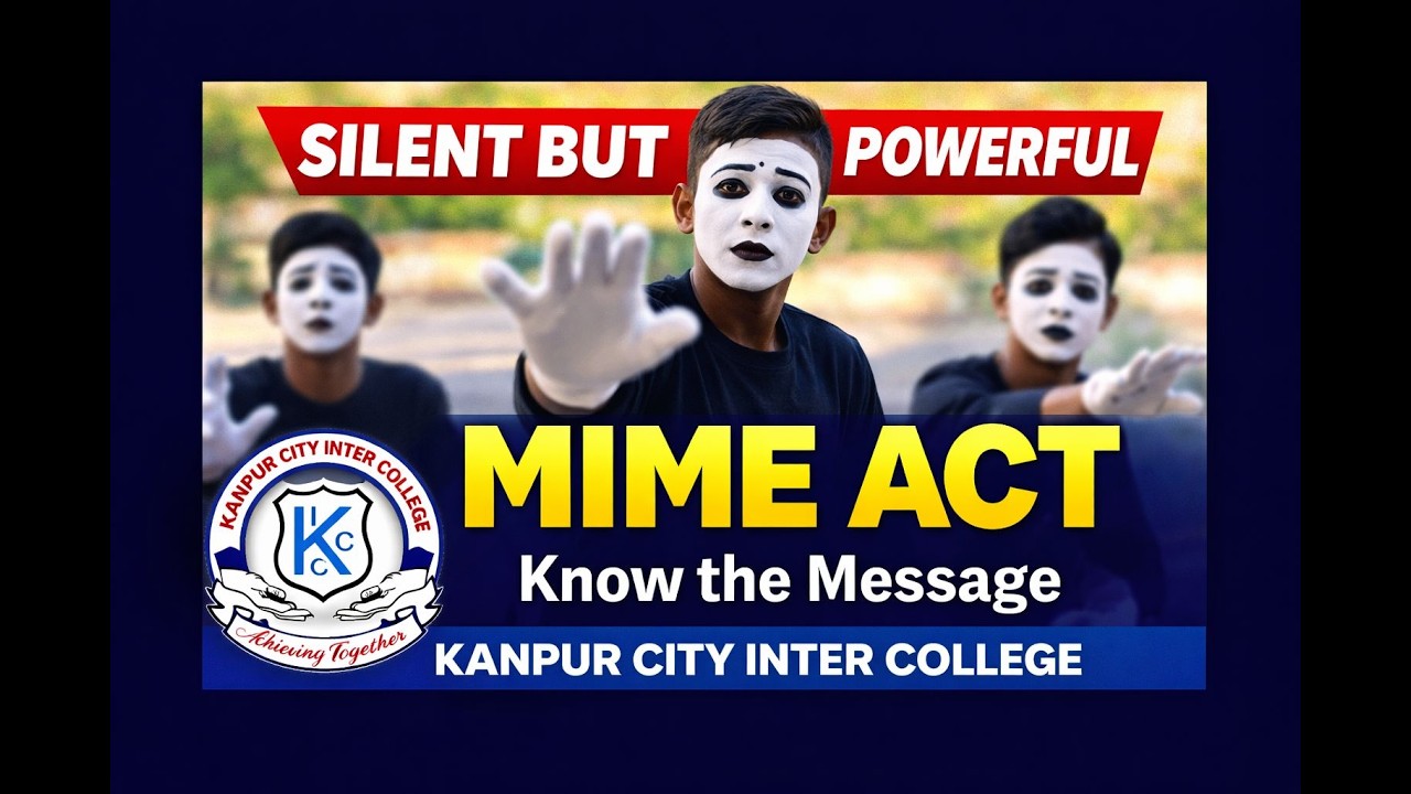 Silent Yet Powerful! Mime Act by Students - YouTube