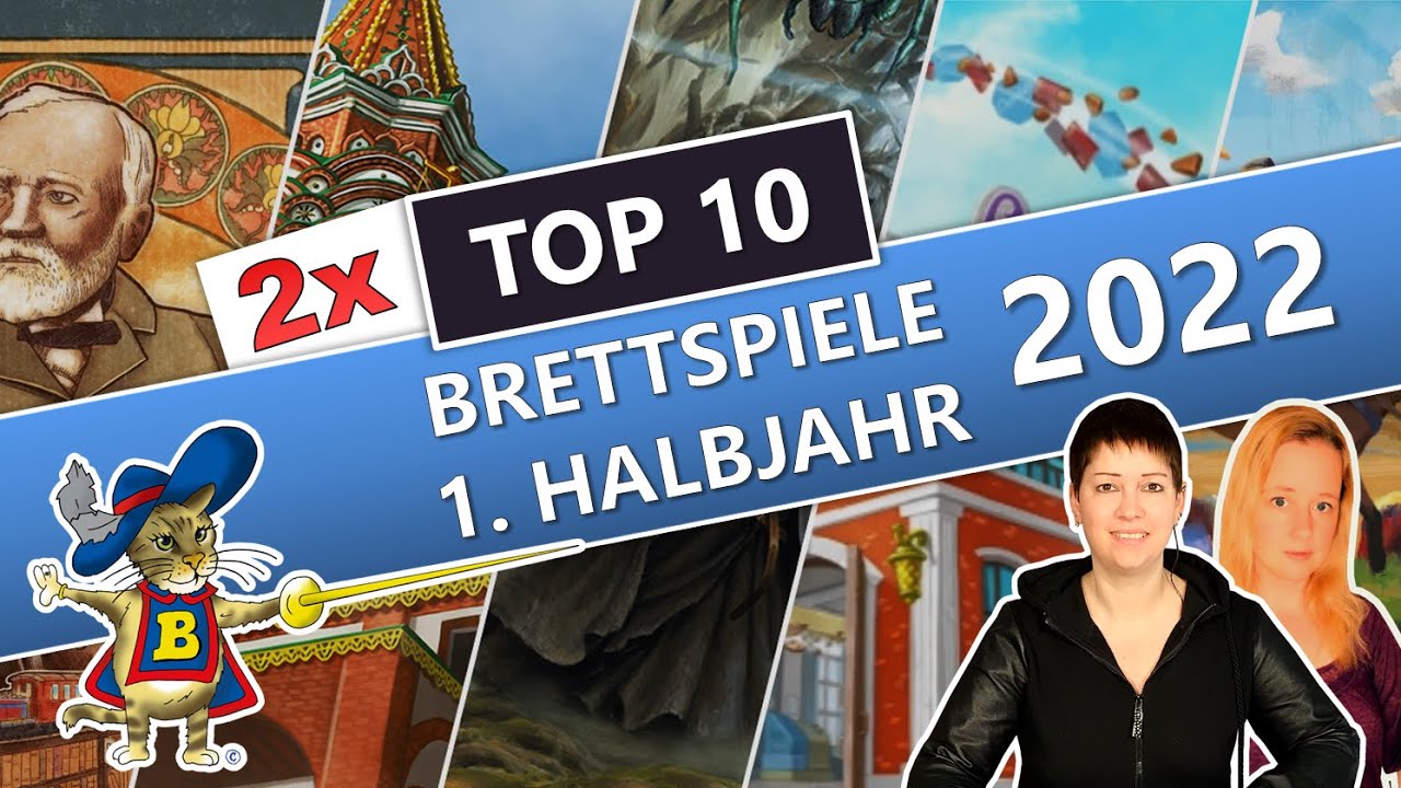 TOP 10 Brettspiele im 1. Halbjahr 2022 Die besten Brettspiel Highlights ...