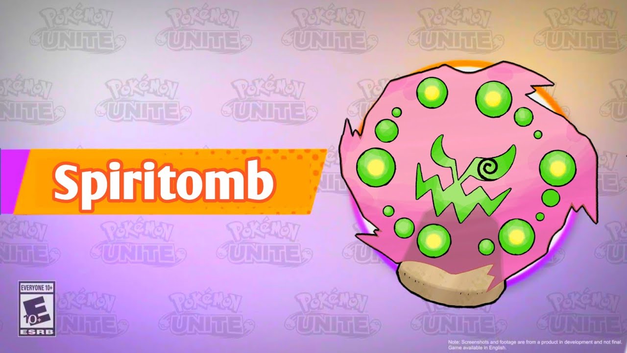 Spiritomb Character Spotlight | Pokémon UNITE - YouTube