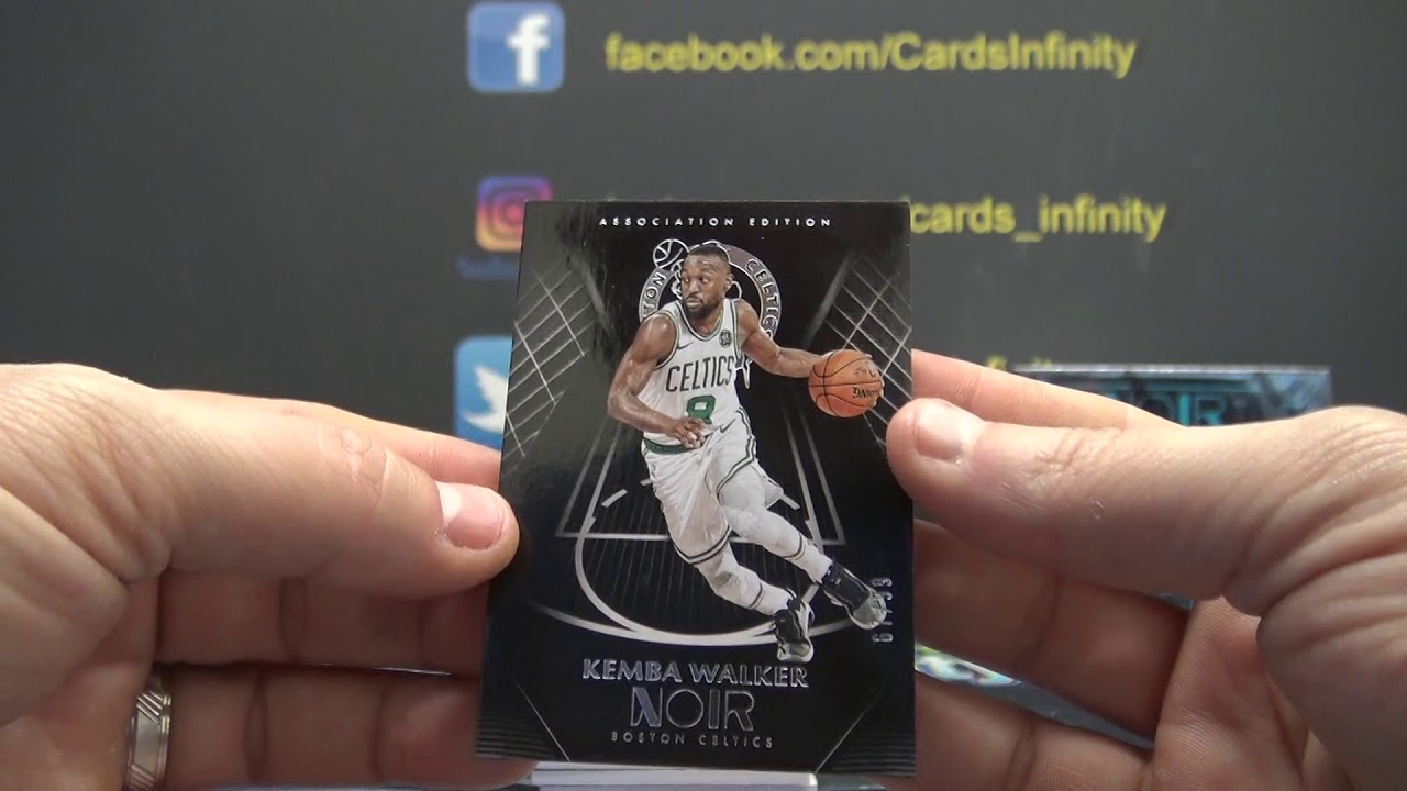 2019/20 Panini NOIR NBA Basketball Box 'Serial #s' GB - YouTube