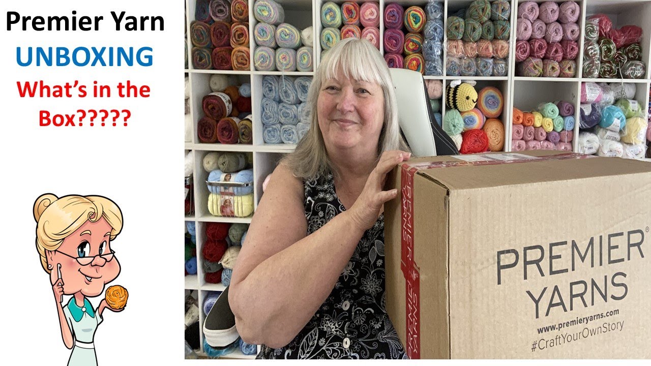 AMAZING Premier Yarn UNBOXING!! What's in the Box?? #MakeitPremier ...