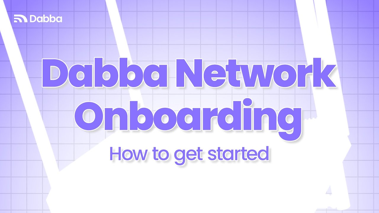 The Dabba network onboarding - YouTube