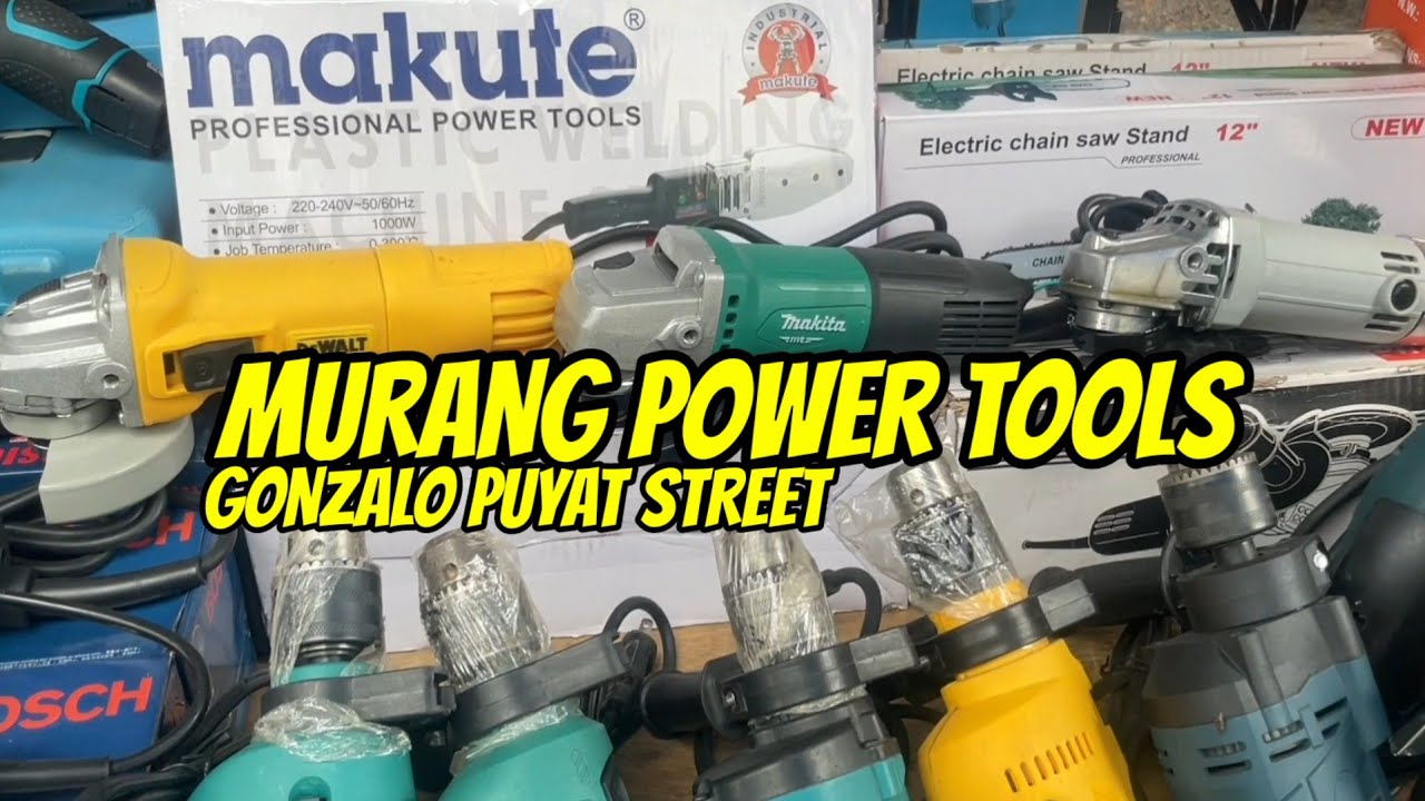 MURANG POWER TOOLS | RAON QUIAPO MANILA - YouTube
