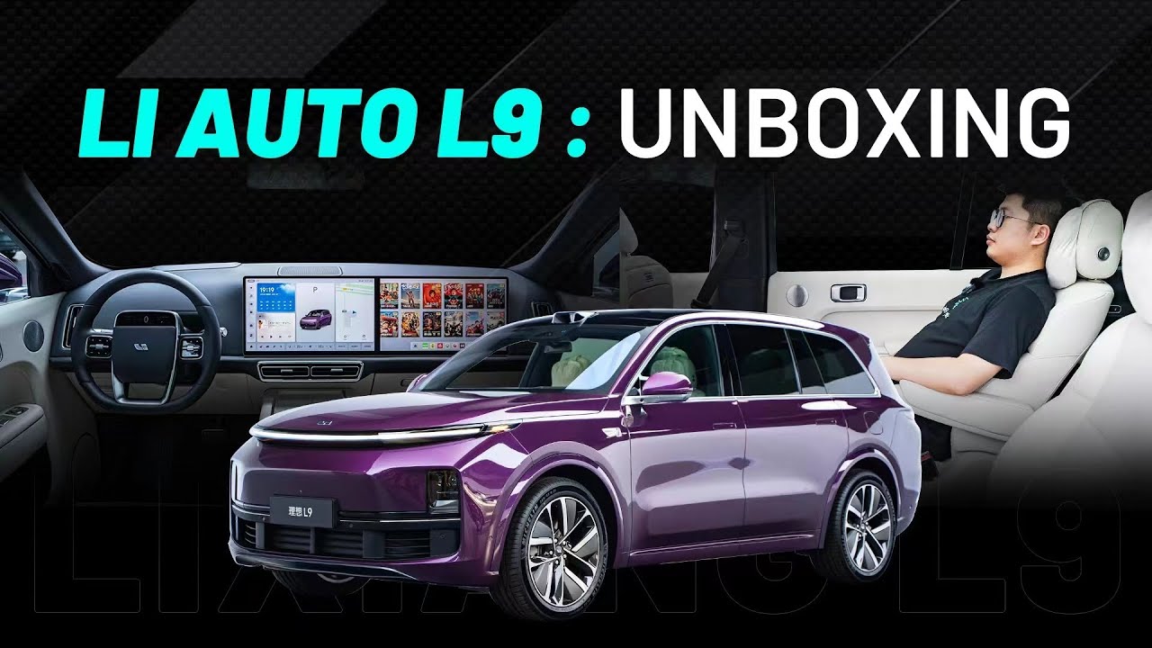 FIRST LOOK: Li Auto L9 - Full-Size SUV [English Subtitles] [快速开箱] ES7理想 ...