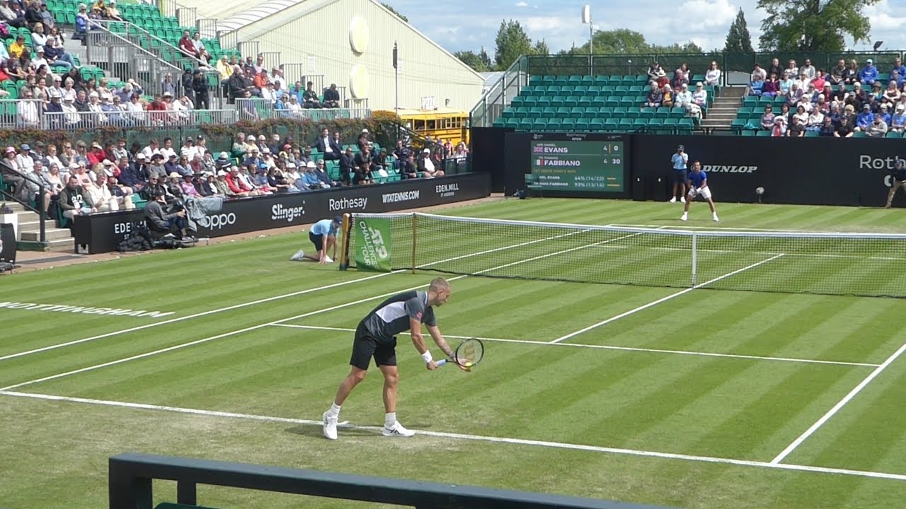 A day at the Nottingham LTA Open Tennis Tournament, 8 June 2022 - YouTube