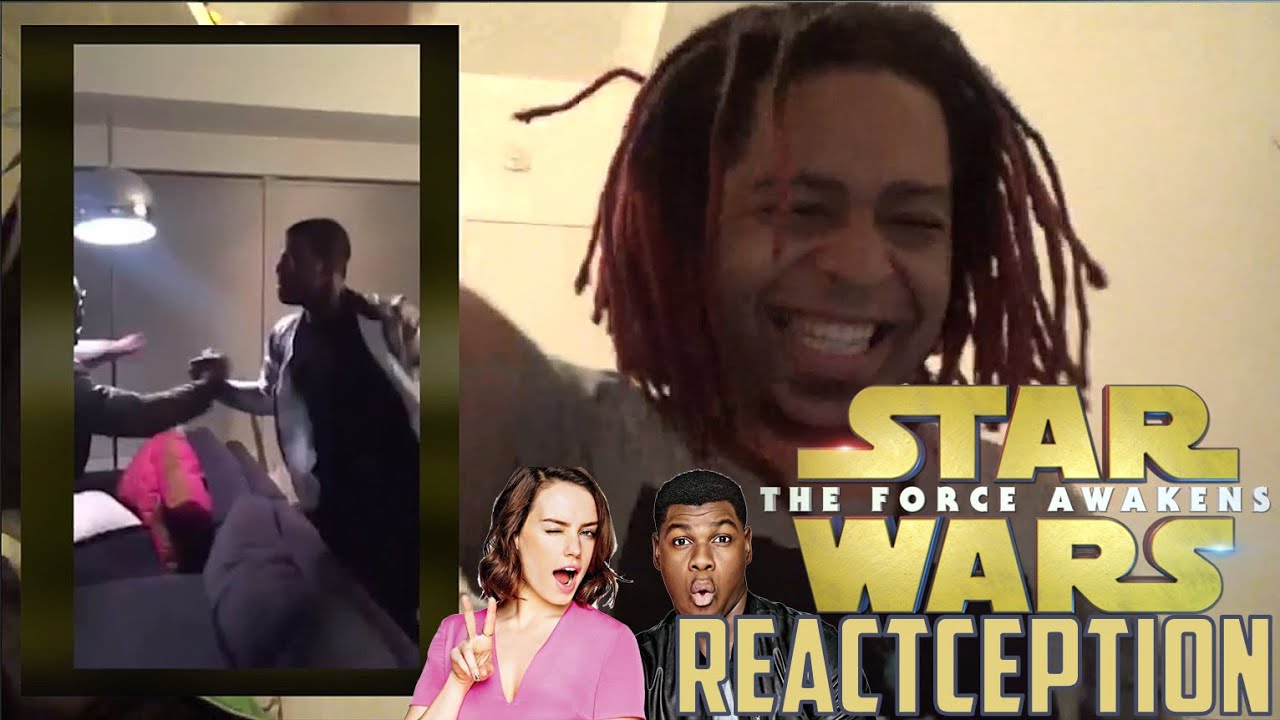 Daisy Ridley & John Boyega's Full Reaction to the Star Wars Trailer - REACTCEPTION - YouTube