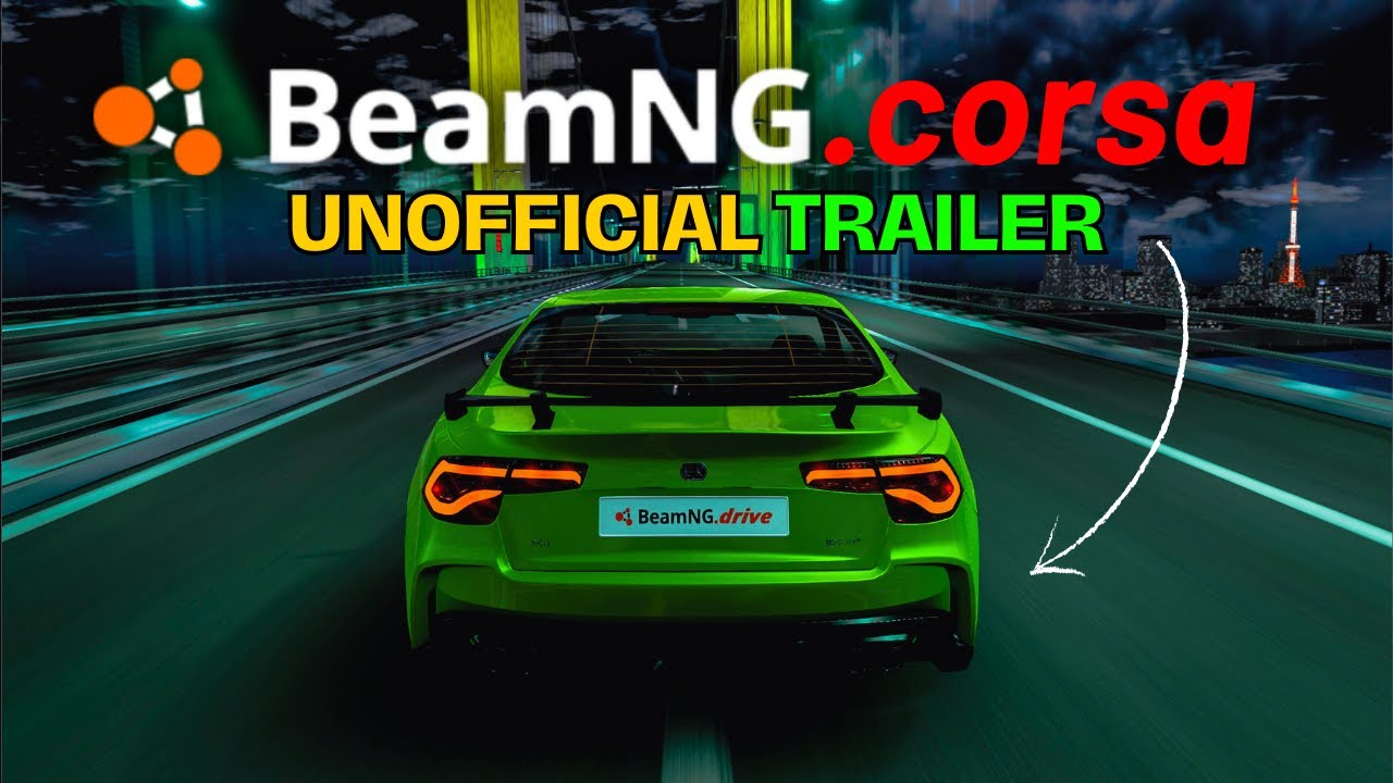 Recreating Assetto Corsa EVO Trailer in BeamNG (4K) - YouTube