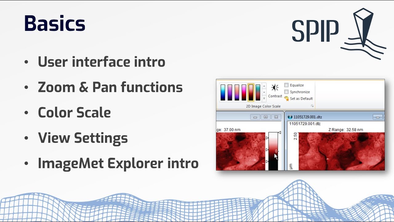 Learn the basics of the SPIP™ image analysis software - YouTube