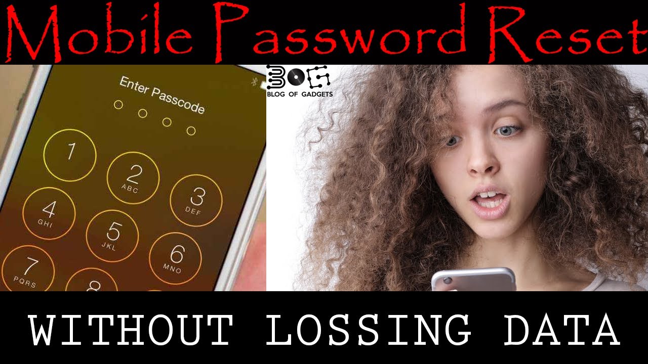 Mobile Password Reset - Without Loosing Data (NO ROOT) - YouTube