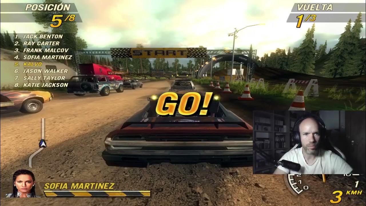 Flatout 2 #2 PS2 Steam Continuamos con los Derbys - YouTube