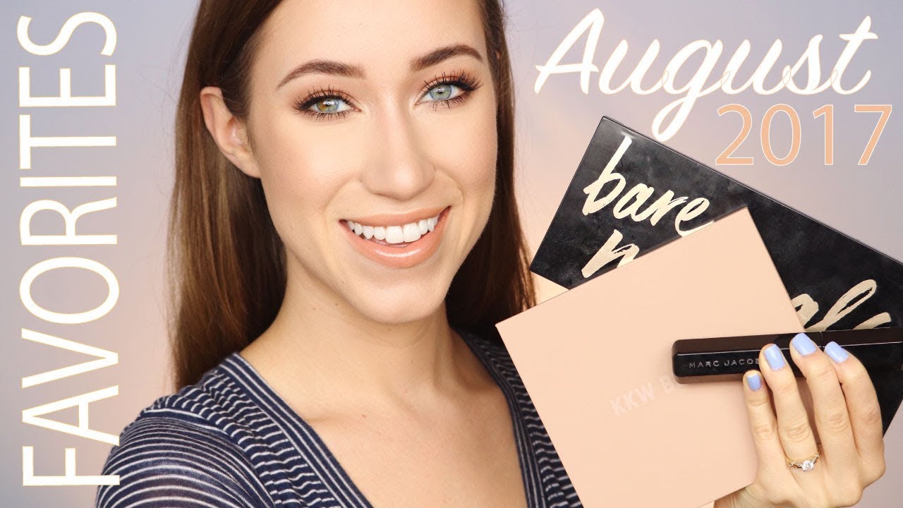 AUGUST FAVORITES 2017 | Products I'm Currently LOVING | ALLIE G BEAUTY ...