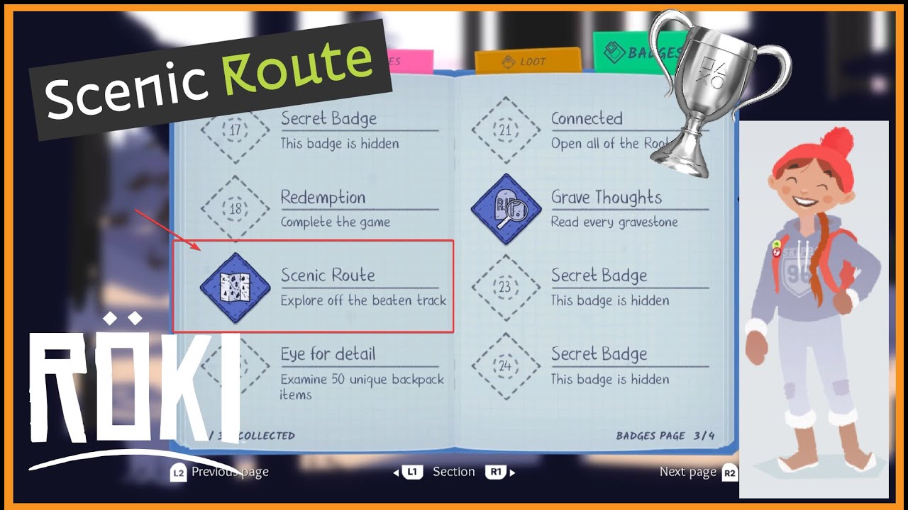 Scenic Route - Trophy/Achievement Guide - Roki - YouTube