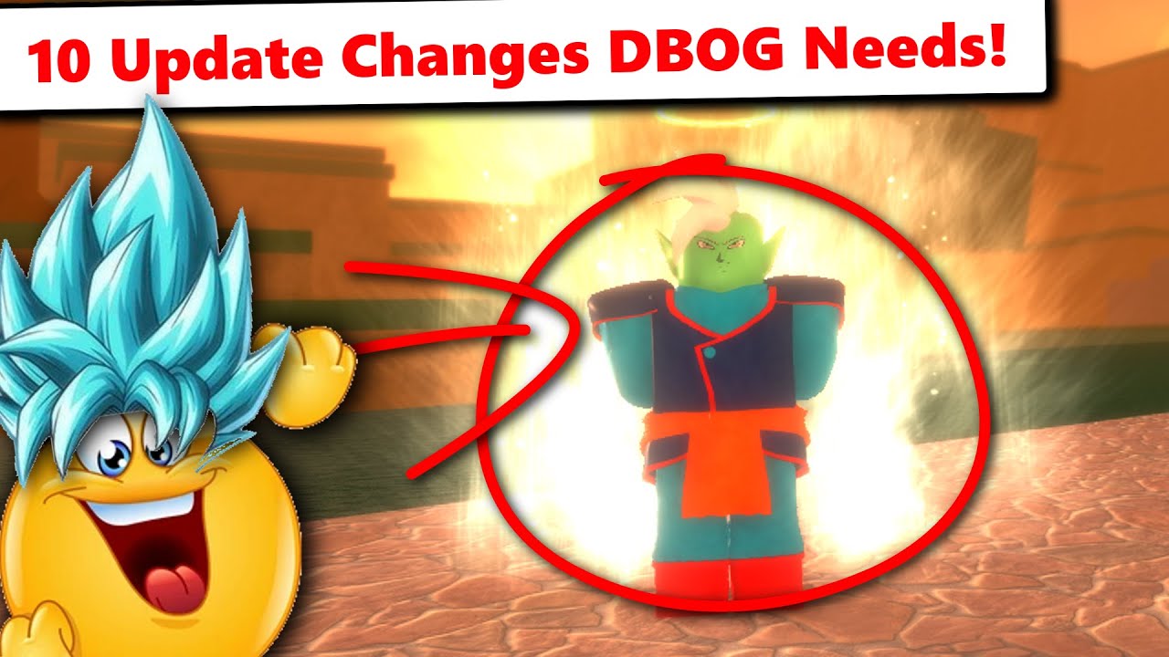 10 Update Changes DBOG Needs! | DBZ Online Generations - YouTube