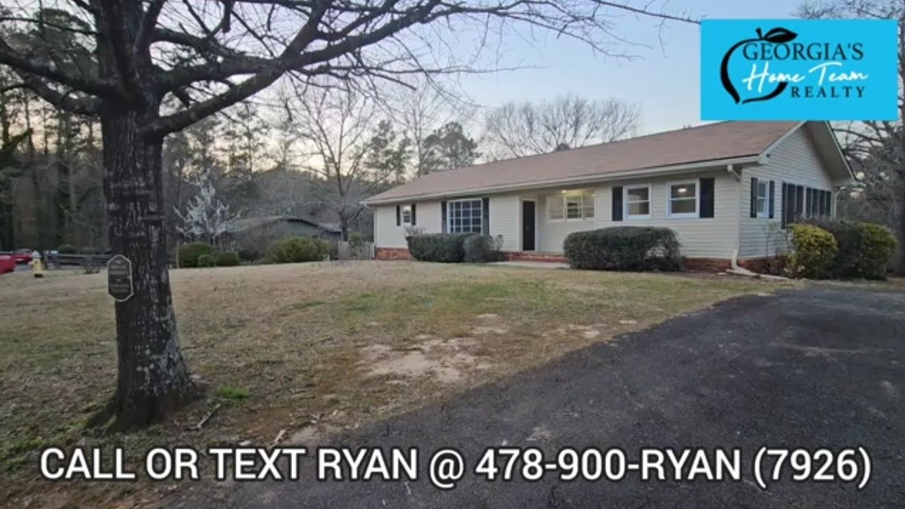 Video Tour 1751 Ben Hill Dr Macon, GA 31211 by Ryan Willis @ Georgia's Home Team Realty - YouTube