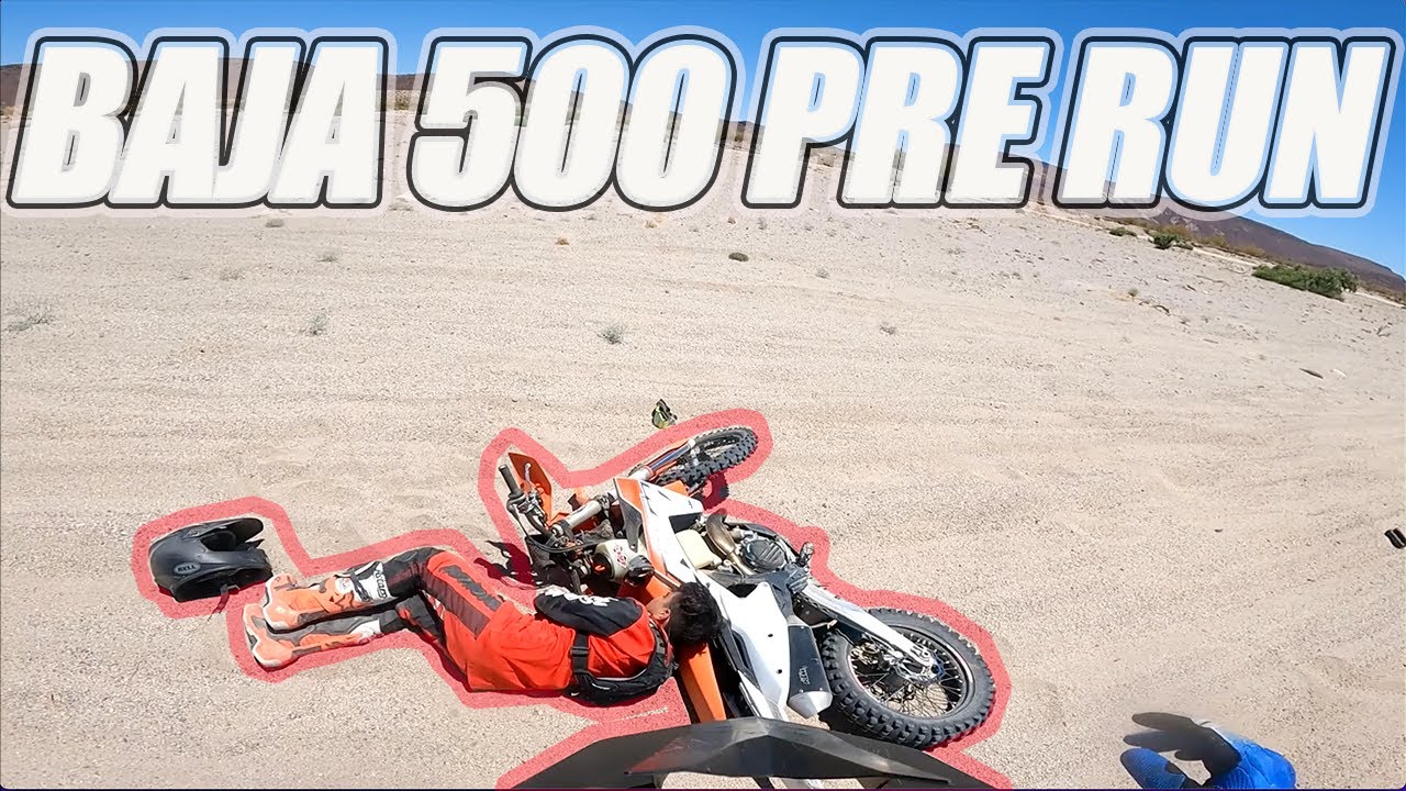 Baja 500 Pre Running Gone Wrong 13 Year Old Crashes ! - YouTube