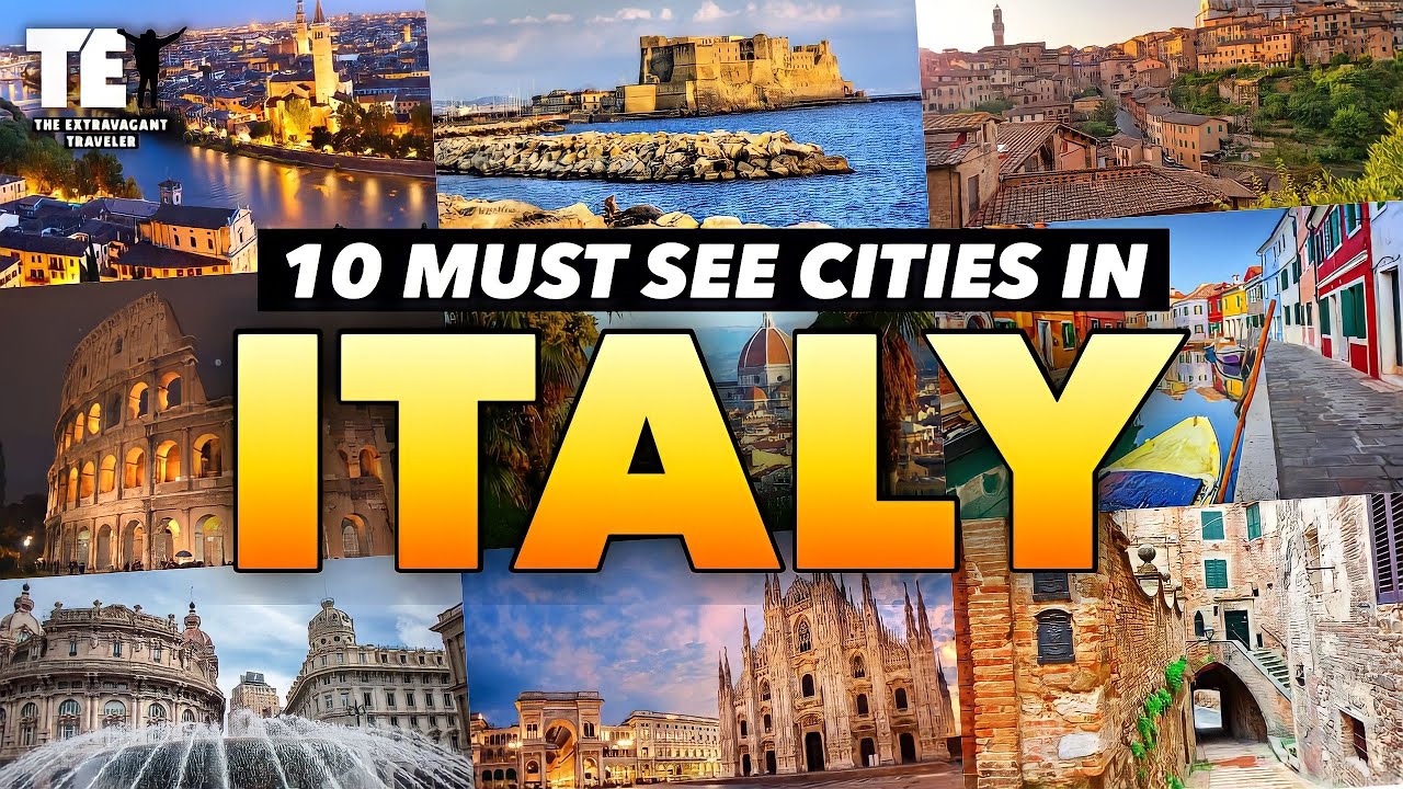 10 Must See Cities in Italy-Travel Videos Must see 2023 - YouTube