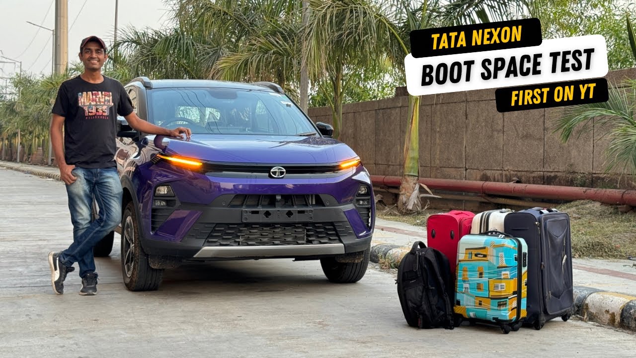 New Nexon Boot Space 😱 Ultimate Boot Test: How Much Can You Fit ? Nexon ...