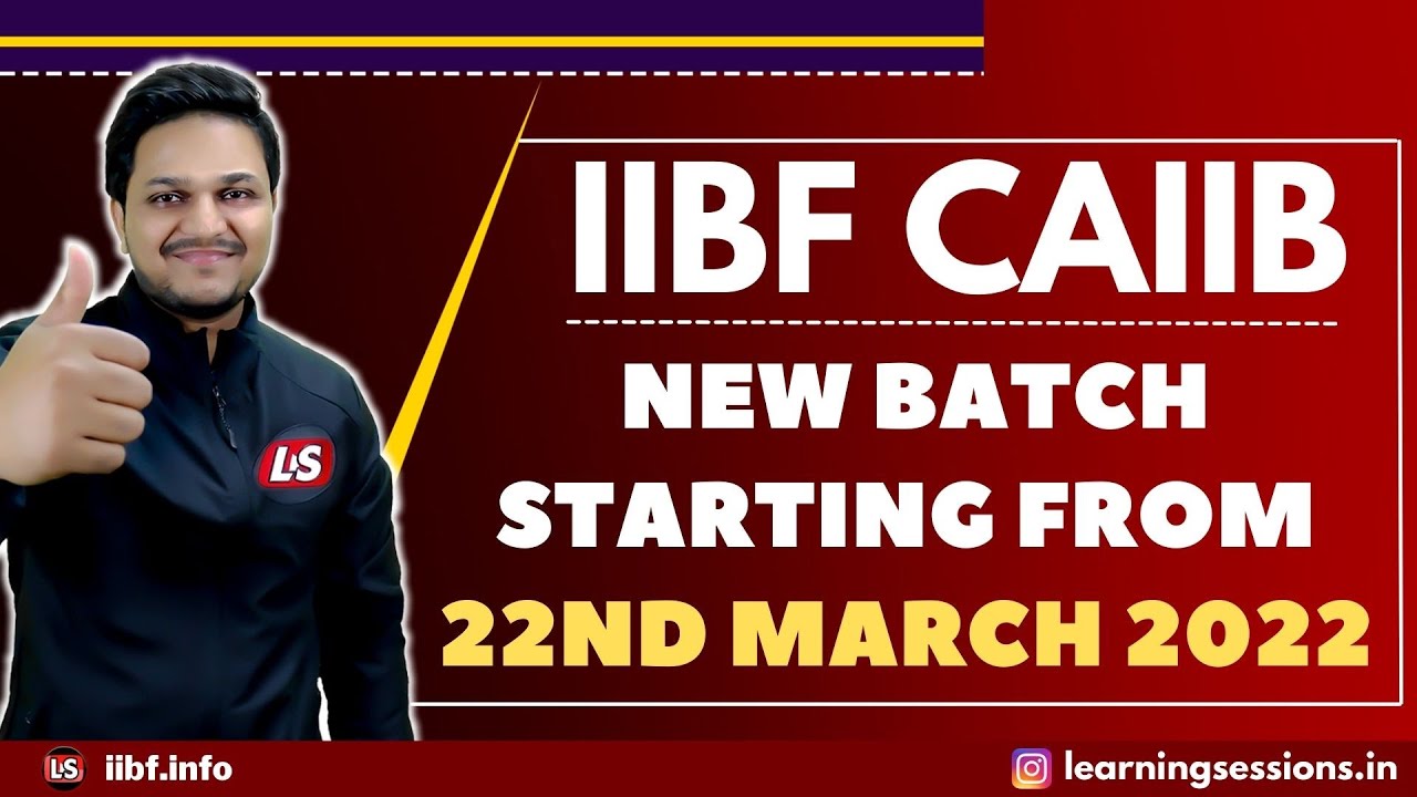 IIBF CAIIB NEW BATCH STARTING FROM 22ND MARCH | MOCK TEST | ePDFs NOTES ...