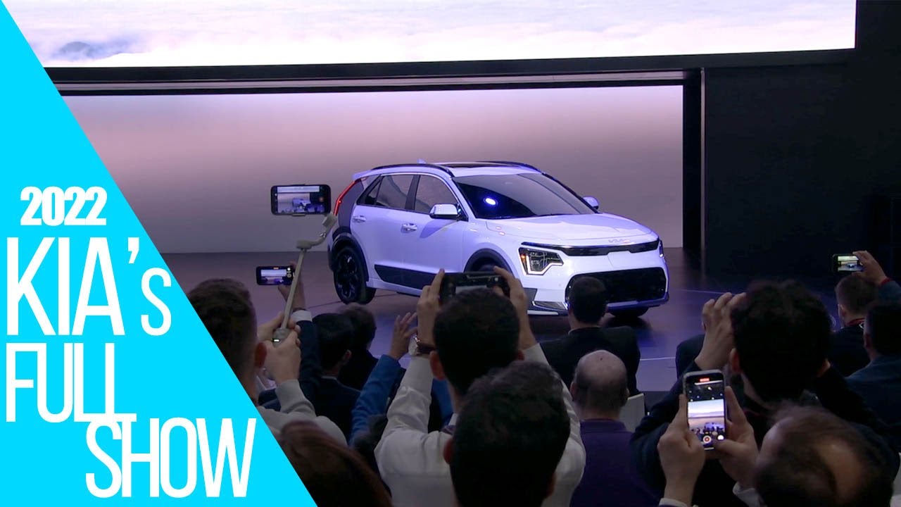 Kia Shows Off at 2022 New York International Auto Show - YouTube