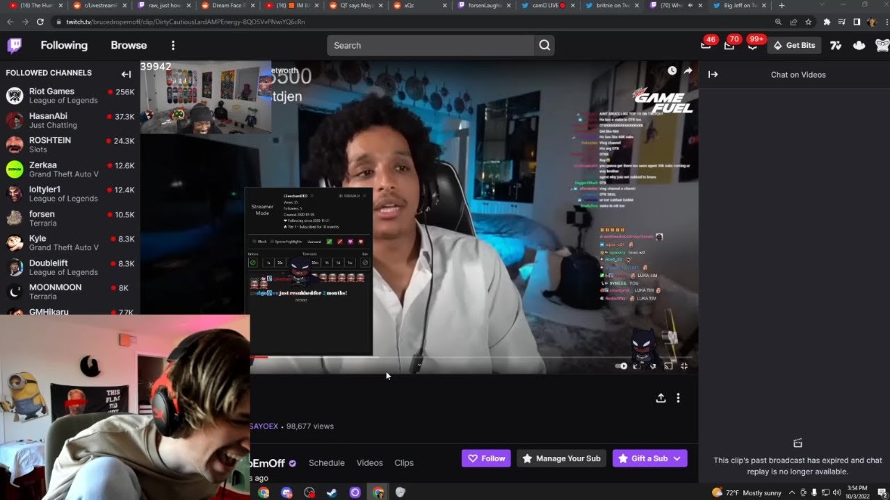 xQc reacts to BruceDropEmOff "LUKA TIM" - YouTube