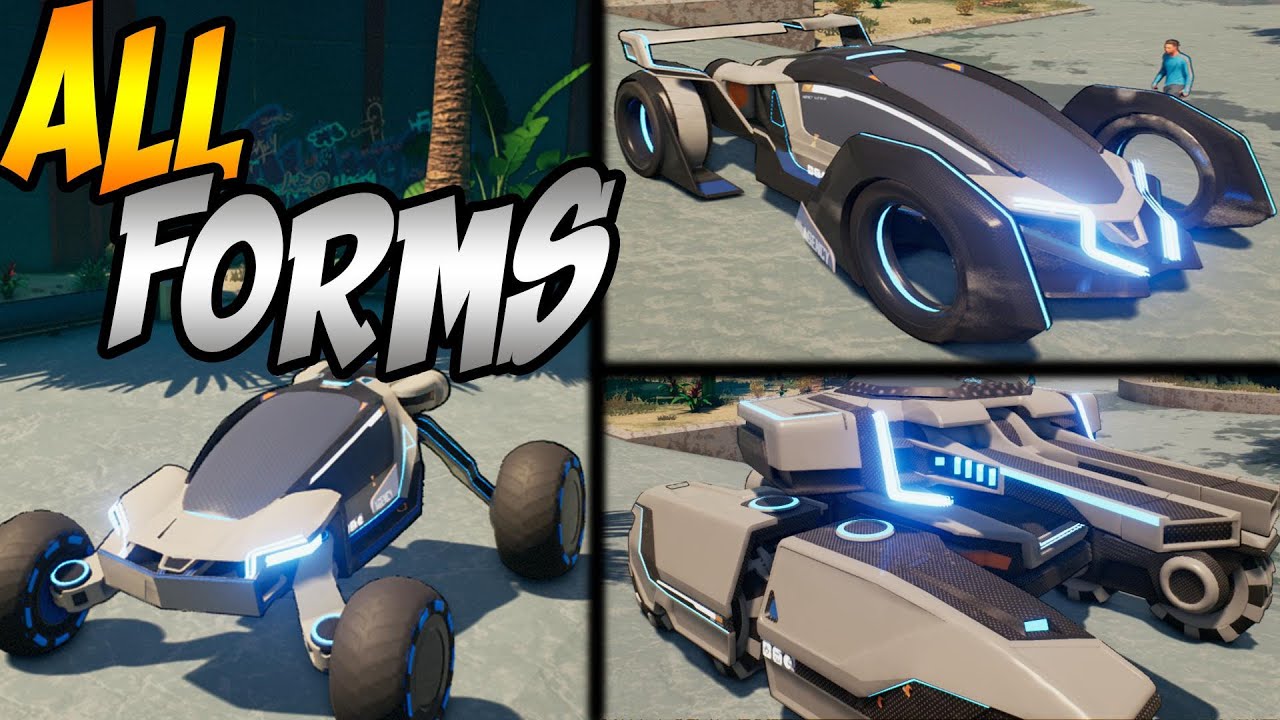 Crackdown 3 | ALL 3 AGENCY VEHICLE FORMS EXPLAINED!! - YouTube