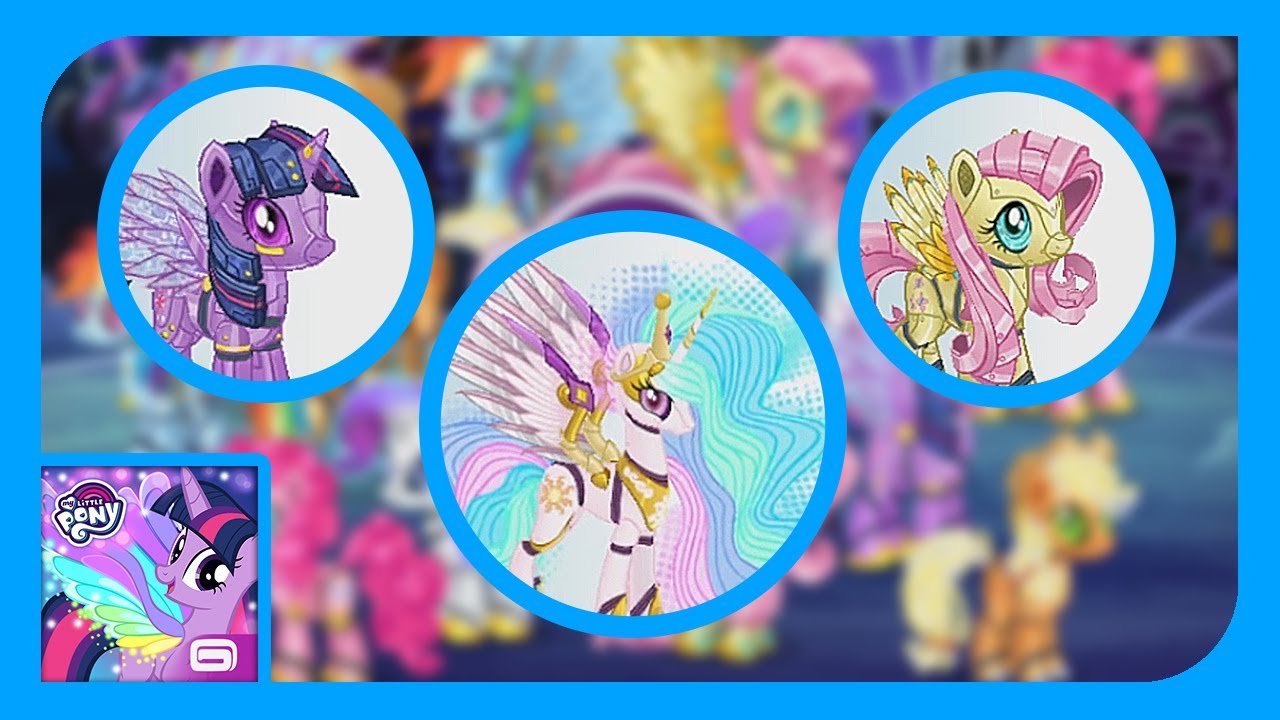 Robo-Ponis (EXHIBICIÓN) I MLP:FiM (Gameloft) #74 - YouTube