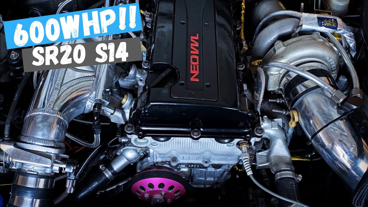 Jdm Nissan Sr20det S14 Engine Power Ihi Turbo Nerve GT2560
