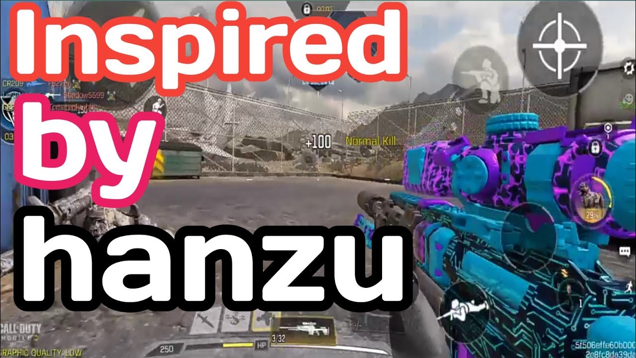 Inspired by hanzu Call Of Duty Mobile - YouTube