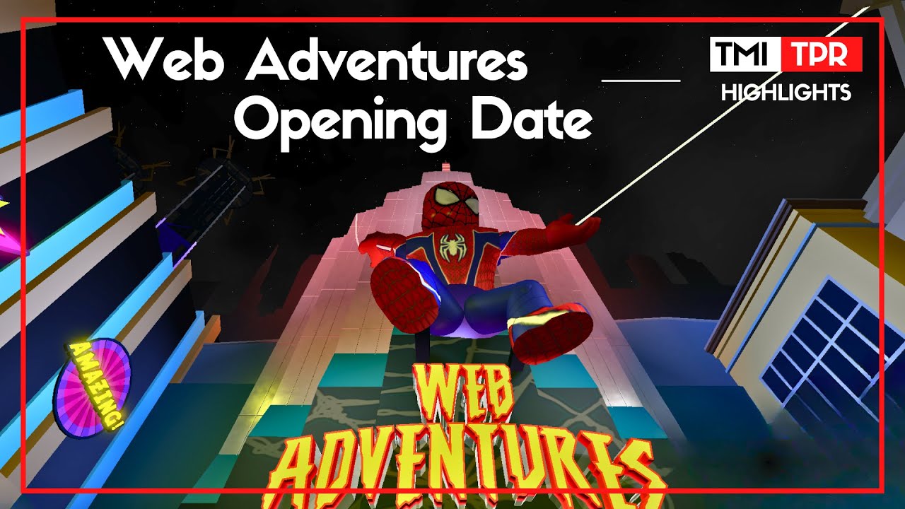 Web Adventures sets an opening date for late July | This Month in TPR Highlights - YouTube