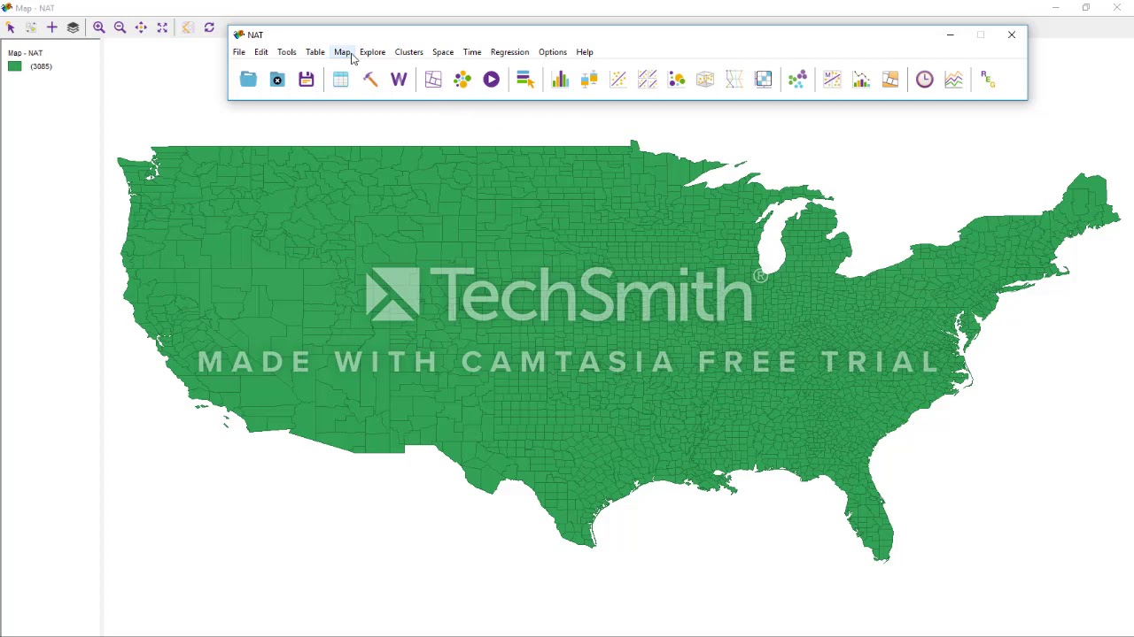 Working with GeoDa - introduction & some tools - YouTube