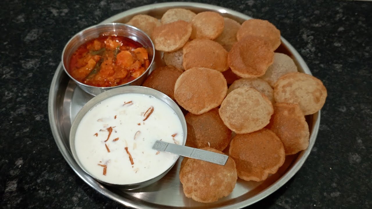 Dudh pak puri | દૂધ પાક પુરી | Gujarati special dudh pak puri recipe ...