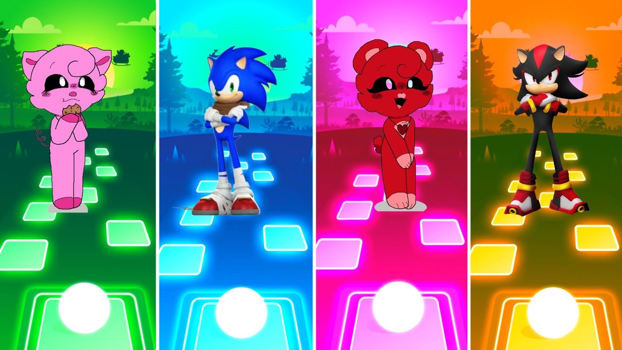 poppy Playtime chapter 3 - Sonic the hedgehog 3 🎵 All Smiling Critters ...