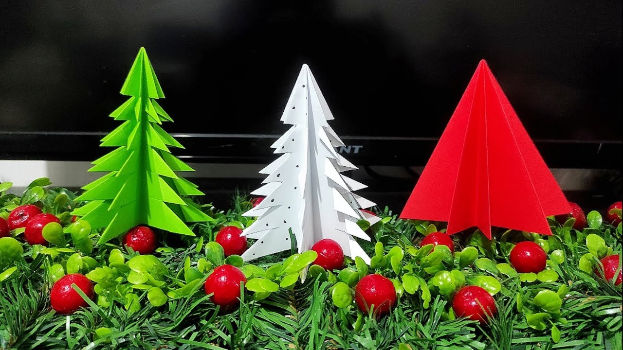 How to make a DIY 3D Christmas Tree - YouTube