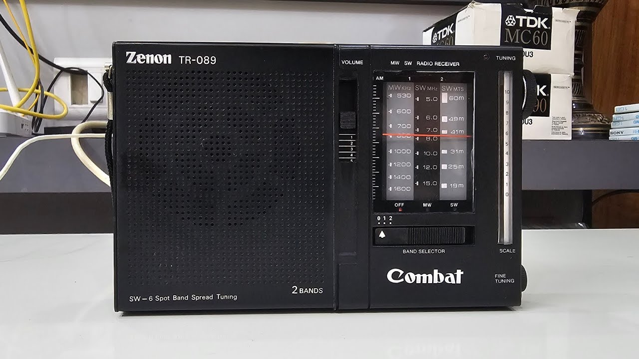 Zenon TR-089 Combat 2-Band Radio Receiver. For sale 9023321435 - YouTube