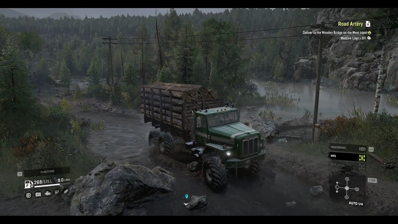 Snow Runner - Season 10 - Road Artery - YouTube