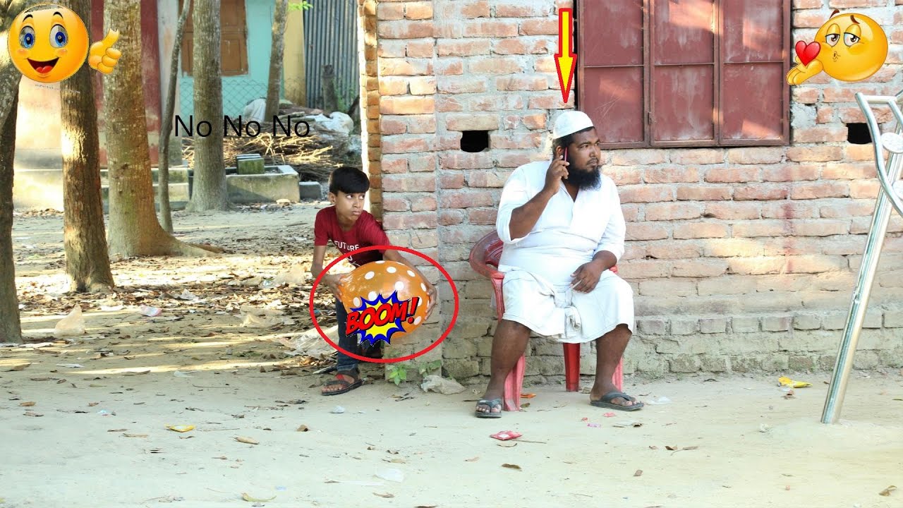 MUST WATCH NEW PRANKS~MUST WATCH NEW PRANKS ON PUBLIC BALLOON BLUST ...