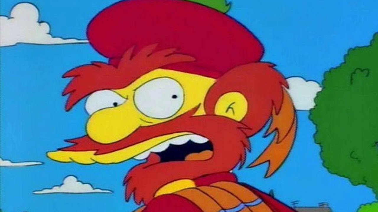 The Simpsons: Road Rage Groundskeeper Willie Voice Clips - YouTube