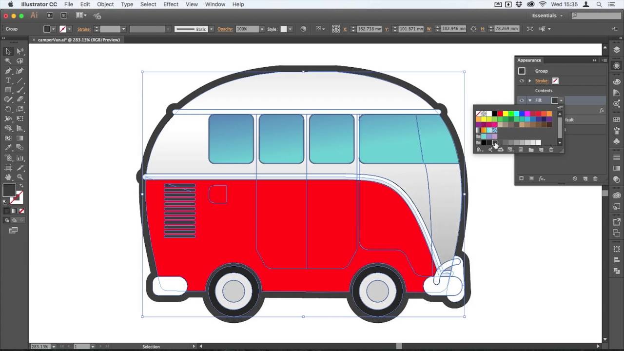 How To Add A Keyline Outline To Illustrator Graphics YouTube How To Add A Keyline Outline To Illustrator Graphics YouTube