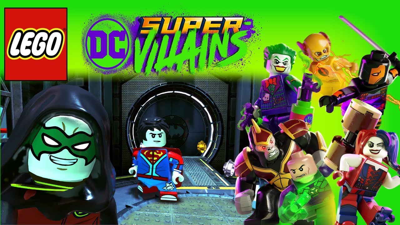 LEGO DC Super Villains Unlocking Superboy (Jon Kent) & Batcave Free ...
