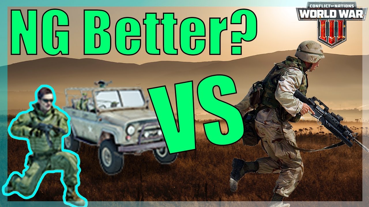 National Guard VS Infantry, Who Wins? - Conflict of Nations WW3 - YouTube
