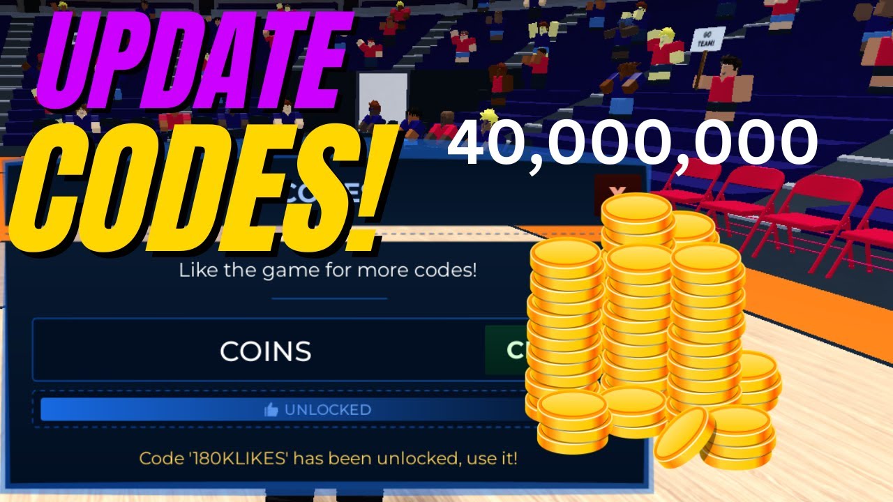 *NEW* UPDATE! COINS!!! CODES* [2X]🏀Basketball Legends🏀 ROBLOX - YouTube
