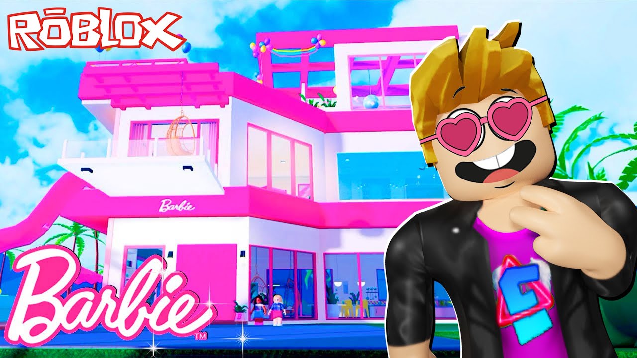 BARBİE EVİNDE KALDIM 😍 Roblox Barbie Girl Tycoon - YouTube