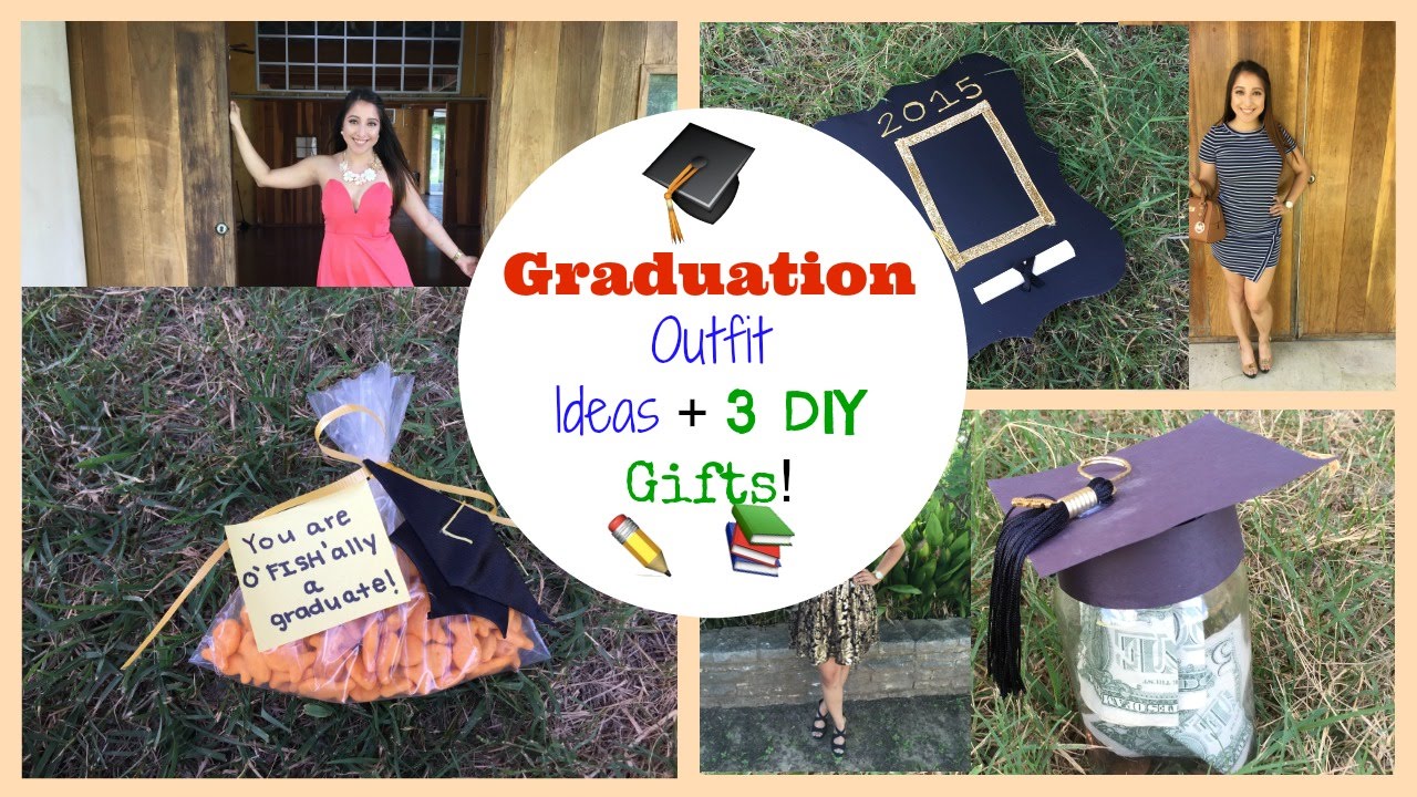 Graduation Outfit Ideas + 3 DIY Gifts!!! - YouTube