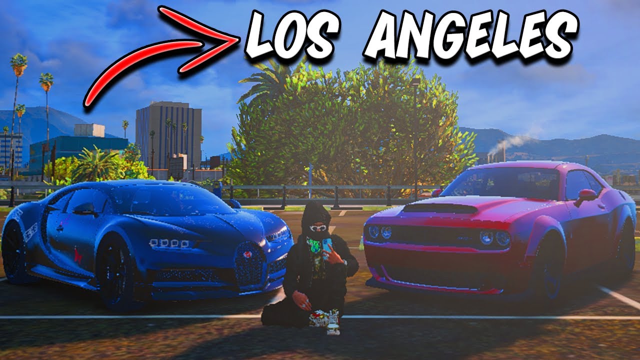 Taking a trip to LA in GTA 5 RP.. - YouTube
